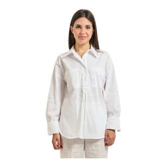Pennyblack Damen, Blusen & Hemden, Wei&szlig;, SGr&ouml;&szlig;e
