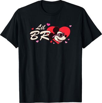 Disney Valentines Day Lil Bro Gift Family Matching Trip T-Shirt