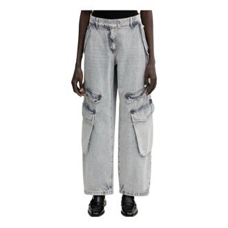 Worst Behavior Wrstbhvr, Damen, Jeans, Blau, W28 L32Gr&ouml;&szlig;e