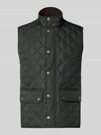 Barbour Regular Fit Steppweste mit Stehkragen