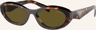 Prada Sonnenbrille Pr 26zsf braun