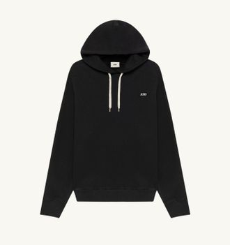 Autry SWEAT &Agrave; CAPUCHE ET LOGO BROD&Eacute; HOMME