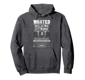 Harry Potter Bellatrix Lestrange Wanted Pullover Hoodie