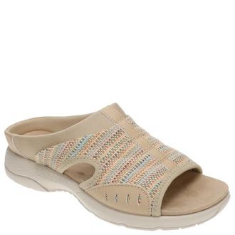 Easy Spirit Sandales Traciee pour femme, Rayures naturelles, 38.5 EU Large