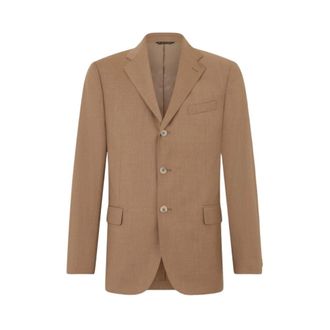 Brooks Brothers Virgin Wool Blazer - - Jackets - Herren - Beige - 4XL