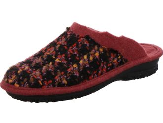 Rohde Damen Hausschuhe Pantoffeln Filz Emden 2256, Gr&ouml;&szlig;e:41 EU, Farbe:Rosa