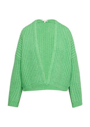 s.Oliver Cardigan Strickjacke Strickjacke mit weiten &Auml;rmeln im Relaxed Fit