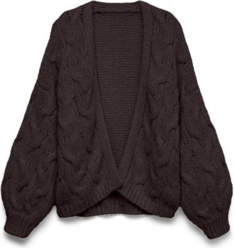 Vero Moda Vmmaybe Ls Open Cable Cardigan Noos