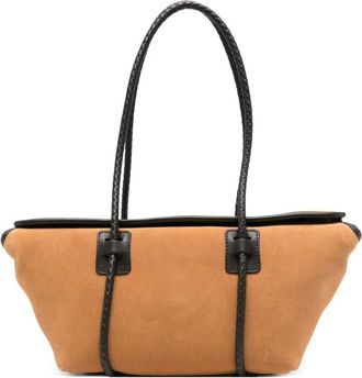 Hereu Femme, Sacs, Brun, Taille: ONE Size Sac bandouli&egrave;re tress&eacute;