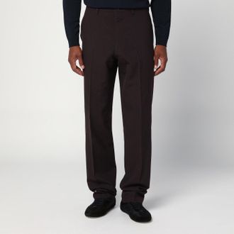 Prada Braune Wollhose