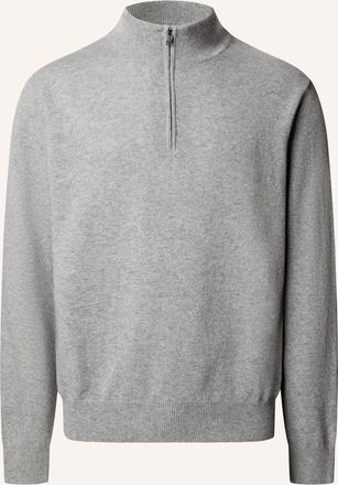Hackett Pullover Merino Cash Mix Hzip beige