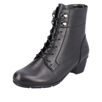 Remonte Damen R7583 Stiefelette, Schwarz/Schwarz / 01, 38 EU