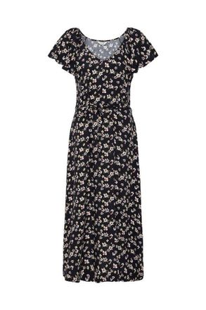 Oxmo Midikleid OXNIlla Flie&szlig;endes Midi-Kleid
