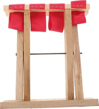 Pretyzoom Faltbarer Outdoor hocker aus Robustem Holz Kompakt und Vielseitig für Camping Angeln und Wanderungen Tragbar mit Innovativem Klappdesign Sitzhöhe Mart