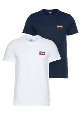 Levi's T-Shirt LE 2PK CREWNECK GRAPHIC (2-tlg)