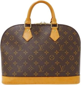 Louis Vuitton Sac &agrave; main vintage en toile Monogram Pre-owned - Femme - Pre-owned - Brun - Taille: ONE Size