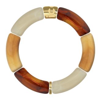 Ice Watch ICE Jewellery - Bella bracelet - Warm brown orange - Orange, braun und goldfarbenes Modearmband f&uuml;r Frauen (023544)