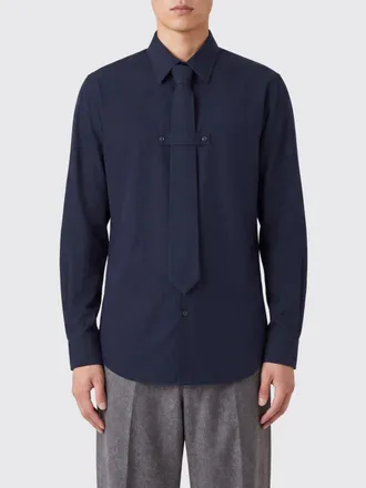 Dries Van Noten Klassisches Hemd aus Baumwollpopeline mit franz&ouml;sischem Kragen