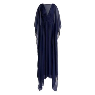 Alberta Ferretti Femme, Robes, Bleu, Taille: 42 FR Robe Longue