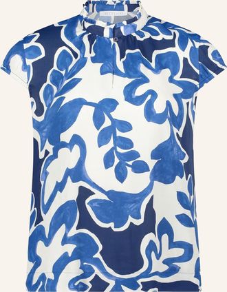 Betty&Co Betty&Co Schlupfbluse Kurzarm blau