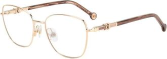 Carolina Herrera Femme, Accessoires, Jaune, Taille: 54 MM HER 0383 Eyeglasses