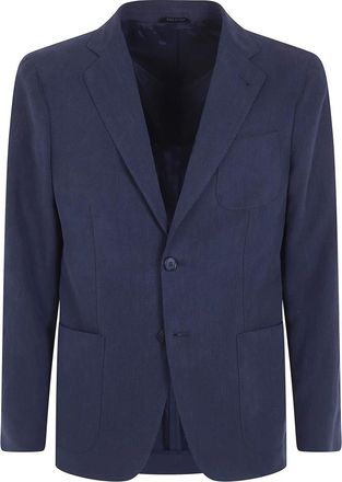 Giorgio Armani Herren, Jacken, Blau, SGr&ouml;&szlig;e