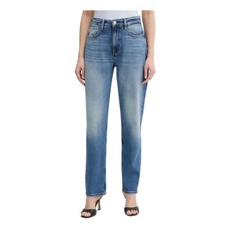 Guess High Waist Mom Jeans - - Jeans - Damen - Blau - W24 L30