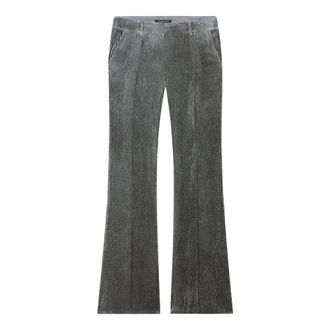 Luisa Cerano Long Flared Pants - - Trousers - Damen - Grau - S