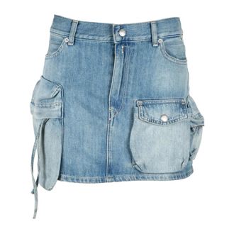 Replay Rock - - Skirts - Damen - Blau - W27