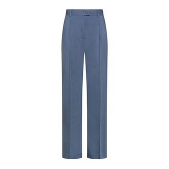 Seventy Wide Hosen - - Trousers - Damen - Blau - 2XS