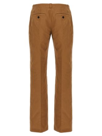 Alexander McQueen Mens Organic Cotton Chinos Brown
