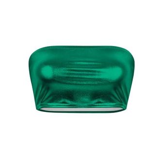 Generic Costume de scène de discothèque 2026 - Couleur unie - Bandeau - Performance, Vert, XXL