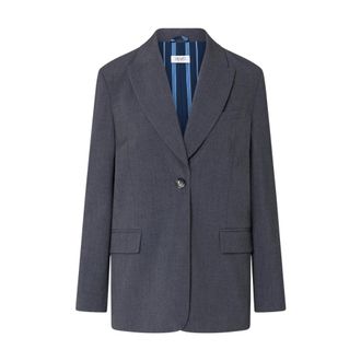Liu Jo Straight Tailored Jacket - - Jackets - Damen - Grau - M