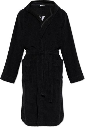 Moschino Homme, V&ecirc;tements de nuit et de d&eacute;tente, Noir, Taille: XL Peignoir &agrave; Capuche