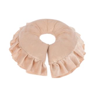 OSALADI U F&ouml;rmiges Baumwoll Gesichtskissen f&uuml;r Spa und Kosmetikstudio Massagekissen f&uuml;r Bauchlage Abnehmbar und Waschbar Bequeme Nackenst&uuml;tze f&uuml;r Professionel