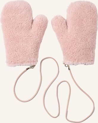 Americandreams Americandreams Louis Wool Gloves rosa