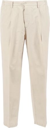 BRIGLIA 1949 Homme, Pantalons, Beige, Taille: XS Pantaloni
