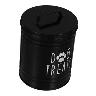 Valiclud Hundetrockenfutter Vorratsbehälter mit Deckel Luftdichter Metallbehälter für Haustier Leckerlis Platzsparend und Langlebig für Küche