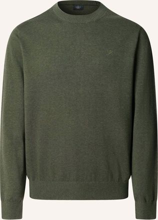 Hackett Pullover Ess Cotton Crew gruen