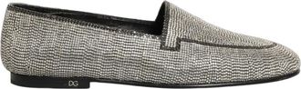 Dolce & Gabbana Homme, Chaussures, Gris, Taille: 43 EU Mocassins Chaussures Habill&eacute;es