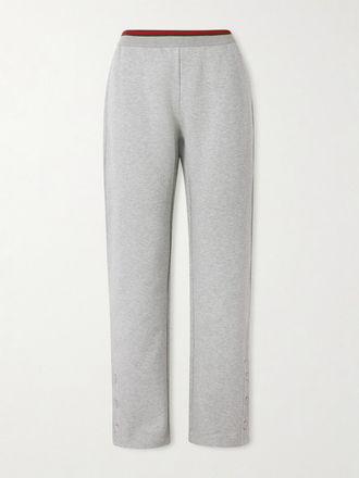 Gucci Jogginghose Aus Jersey Aus Einer Baumwollmischung - Grau