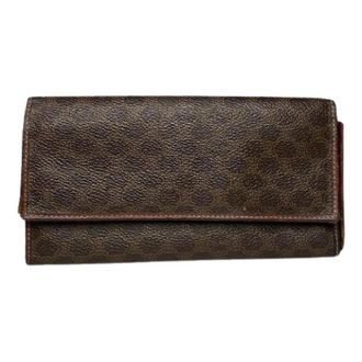 Celine Pre-owned Leder Portemonnaies - - Pre-owned - Damen - Braun - ONE SIZE