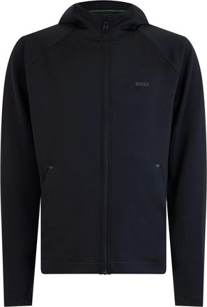 HUGO BOSS Homme, Vestes, Noir, Taille: XS Sweat &agrave; capuche zipp&eacute;