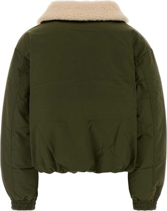Polo Ralph Lauren Womens Olive Green Polyester Down Jacket Newolive Giacche E Gilet