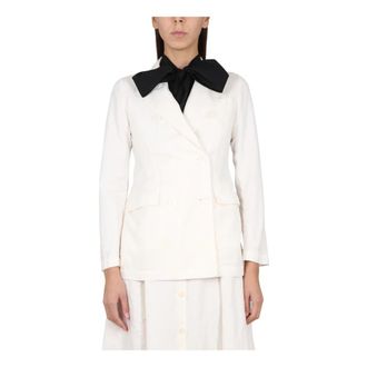 Aspesi Double-breasted Blazer - - Jackets - Damen - Beige - XS