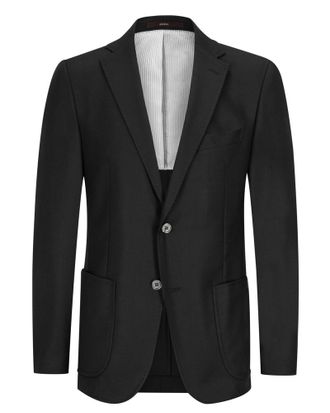 Windsor Sakko in Super 120 Schurwolle, Shaped Fit in