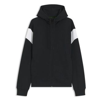 HUGO BOSS Regular-fit zip-up sweatshirt in spacer pique - - Sweatshirts & Hoodies - Herren - Blau - 6XL