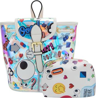 Mymo RUCKSACK RUCKSACK Frauen wei&szlig; mehrfarbig