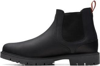 Clarks Rossdale Top Mens Chelsea Boots 44 EU Noir