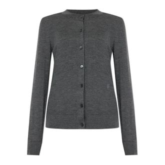 Burberry Woll-Cardigan - - Knitwear - Damen - Grau - M